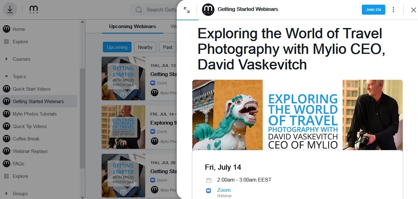 Free Photography Webinars [2024]